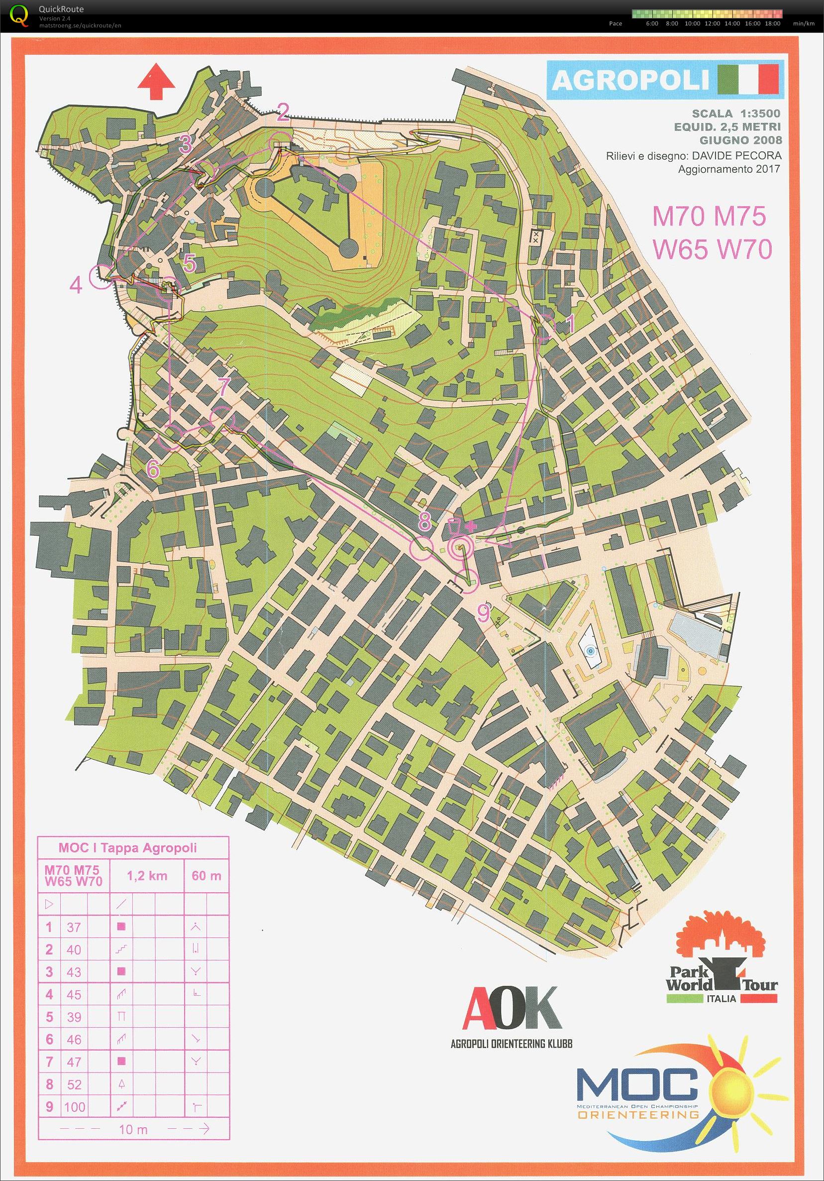 My digital orienteering map archive :: Agropoli M-70 (11/03/2017)